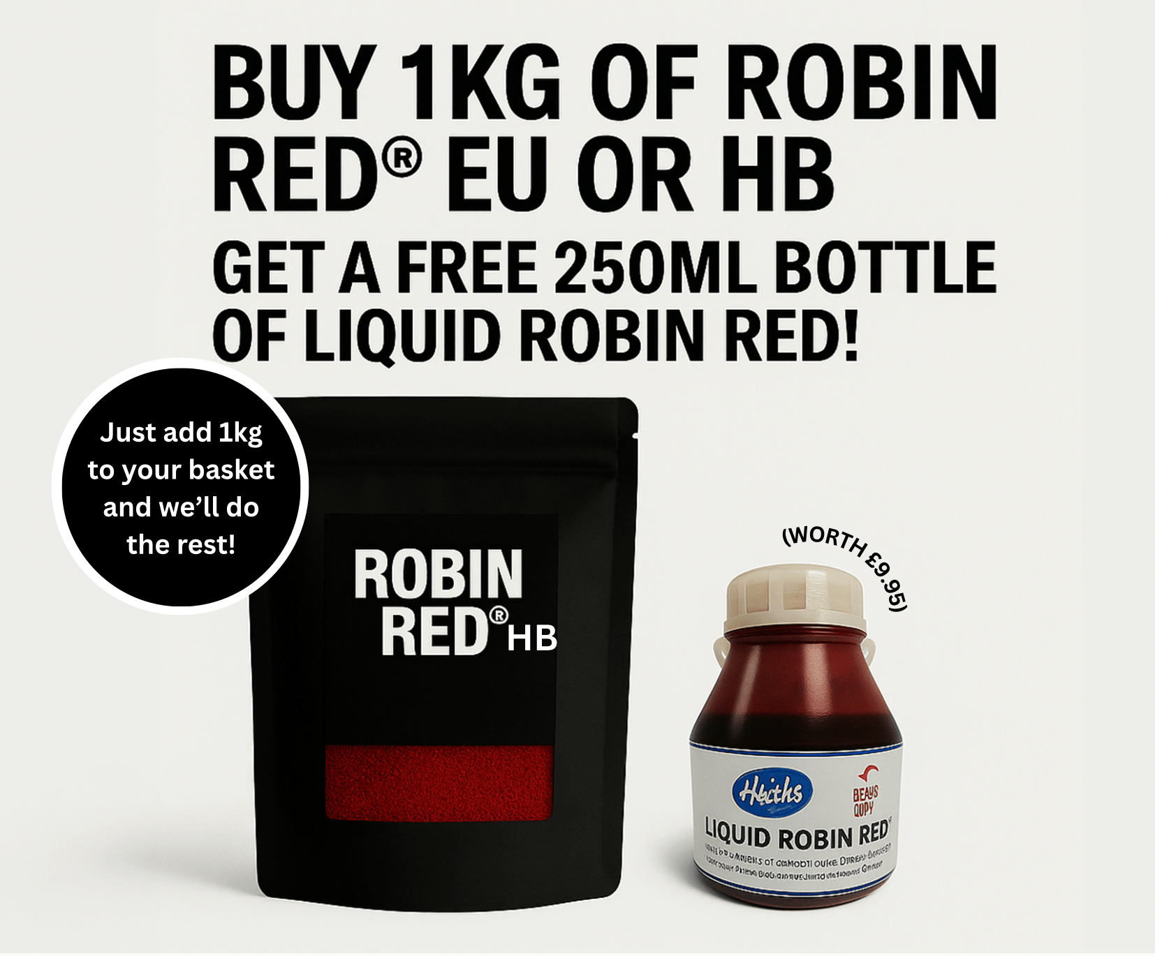 ROBIN RED® (HB) - Legendary fishing bait – Haith's UK